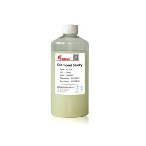 High quality rough-surface monocrystalline diamond slurry