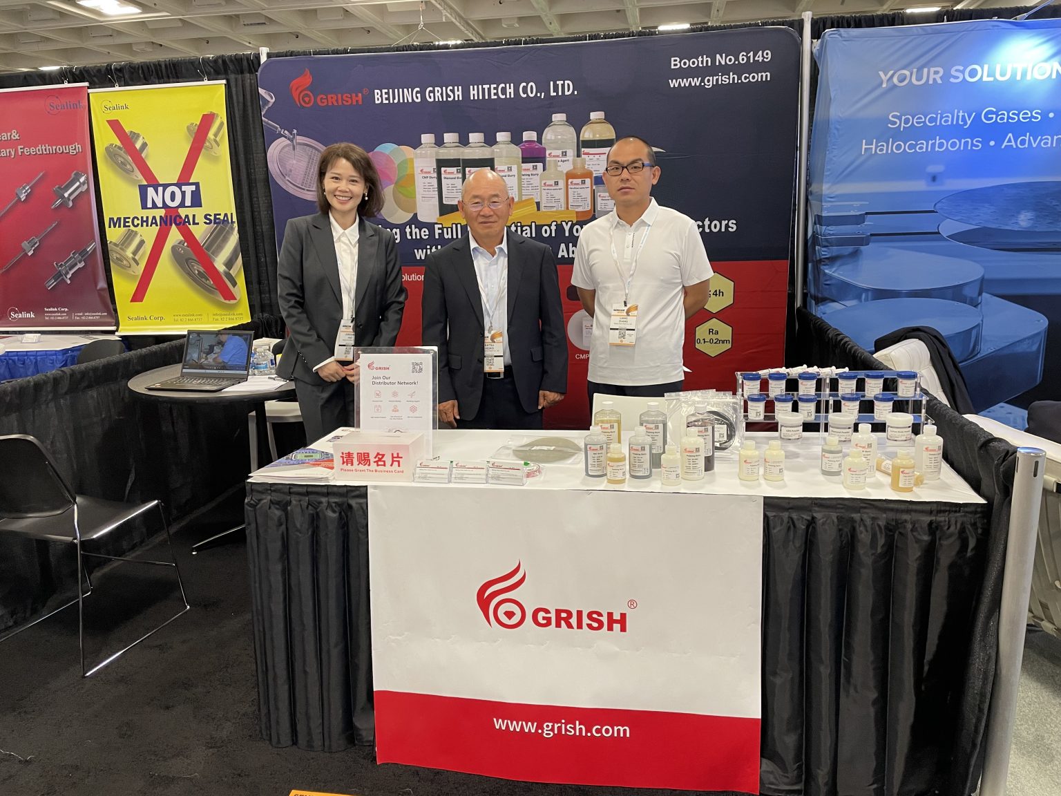 GRISH Exhibió en SEMICON West - Grish